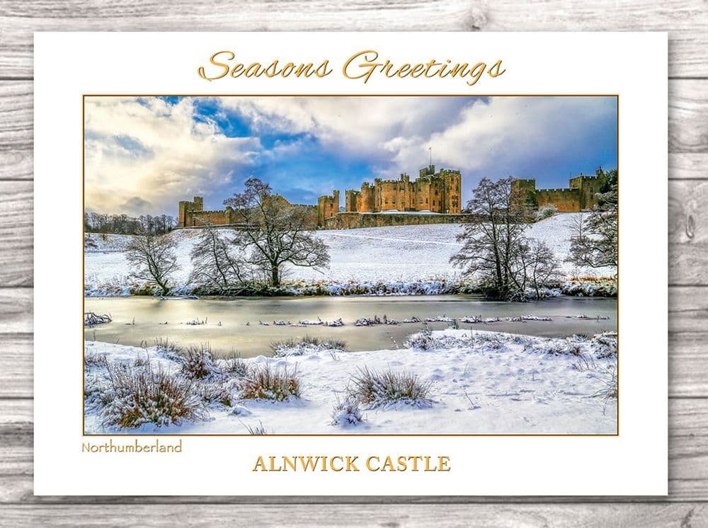 Alnwick Castle Christmas Card