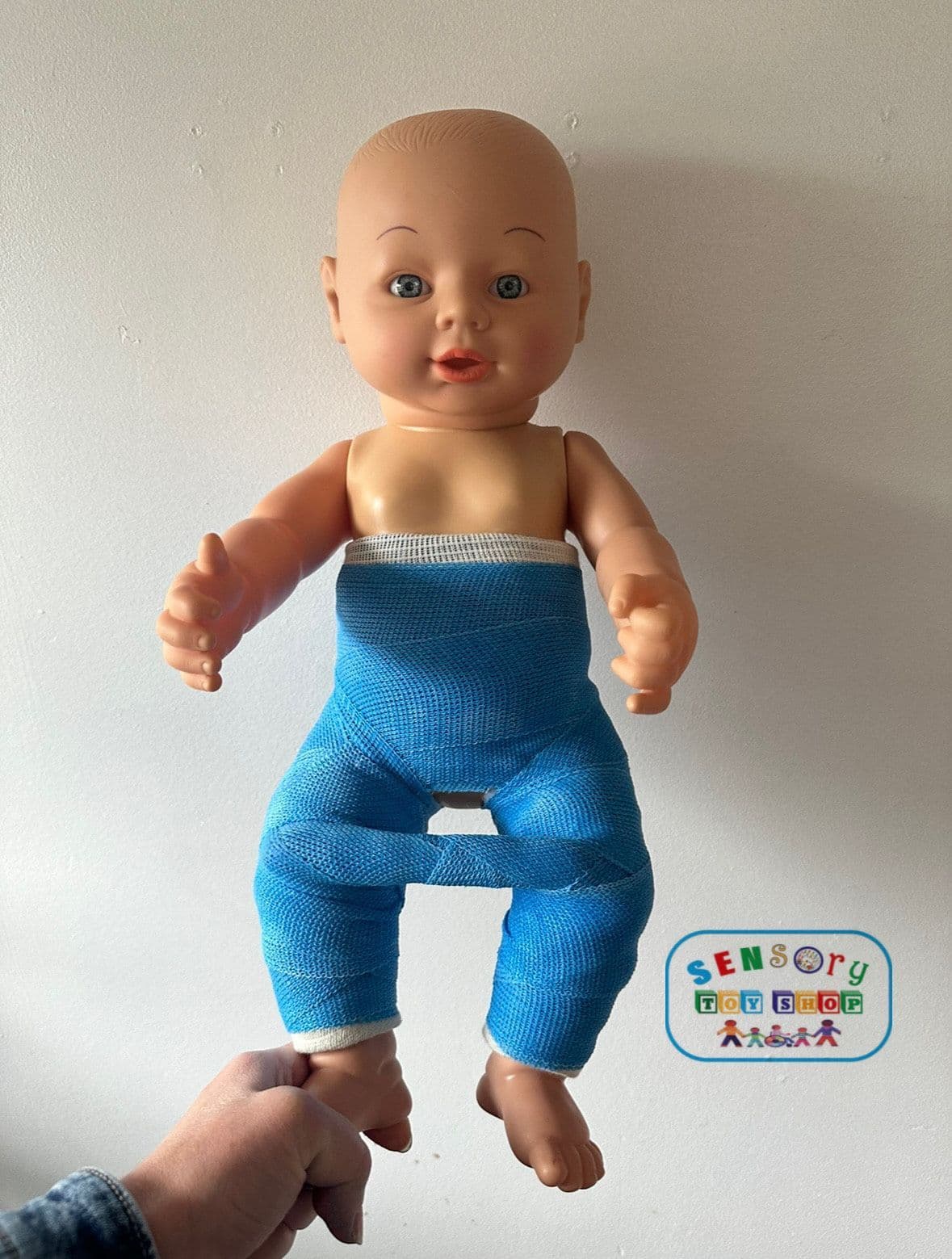 Doll with Hip Spica Cast Congenital Hip Dysplasia