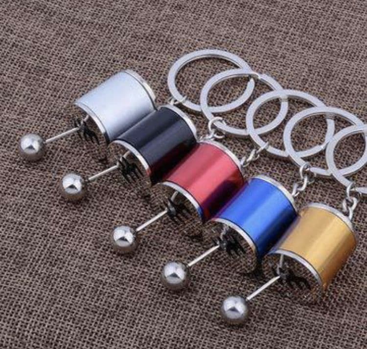 Gear Stick Key Chain Fidget