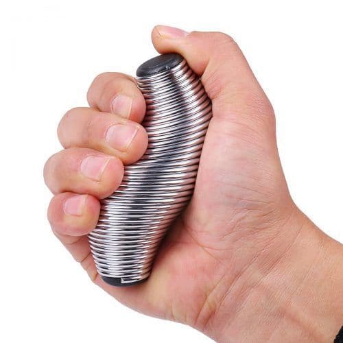Spring loaded hand grips store