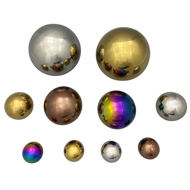 Metallic balls 10 pc set