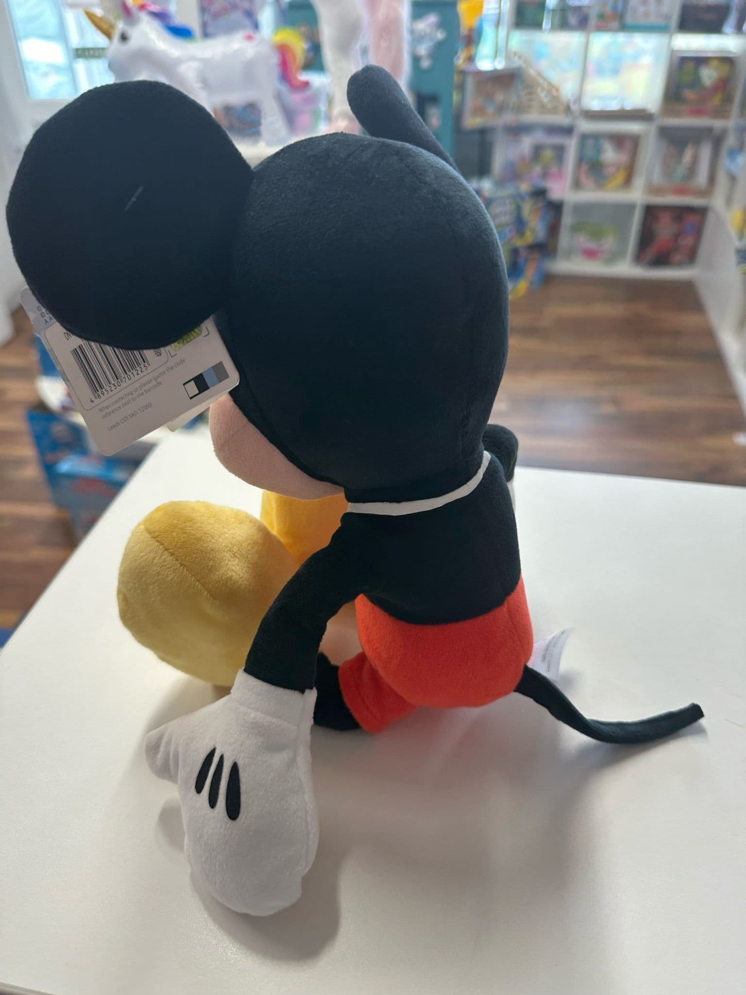 Mickey Mouse with Tracheostomy