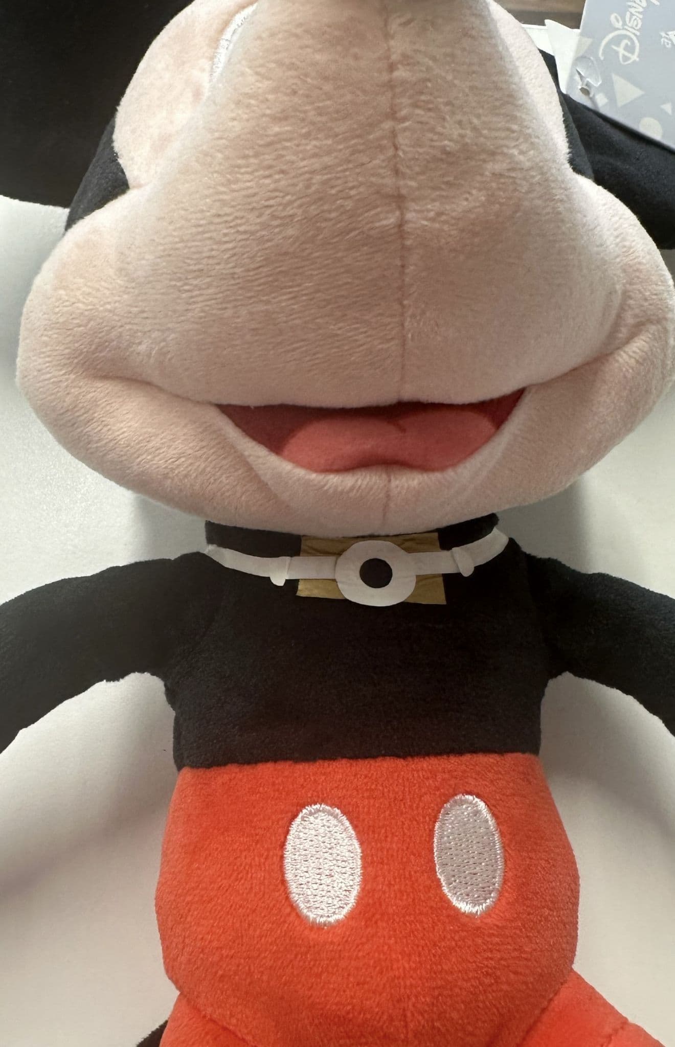 Mickey Mouse with Tracheostomy