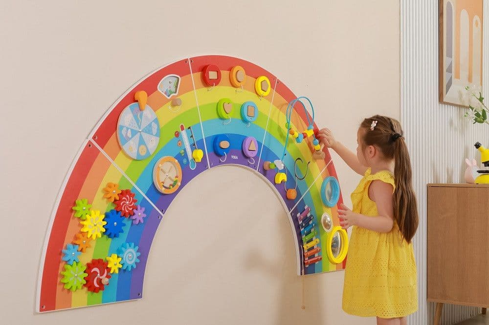 Rainbow Activity Wall Panel