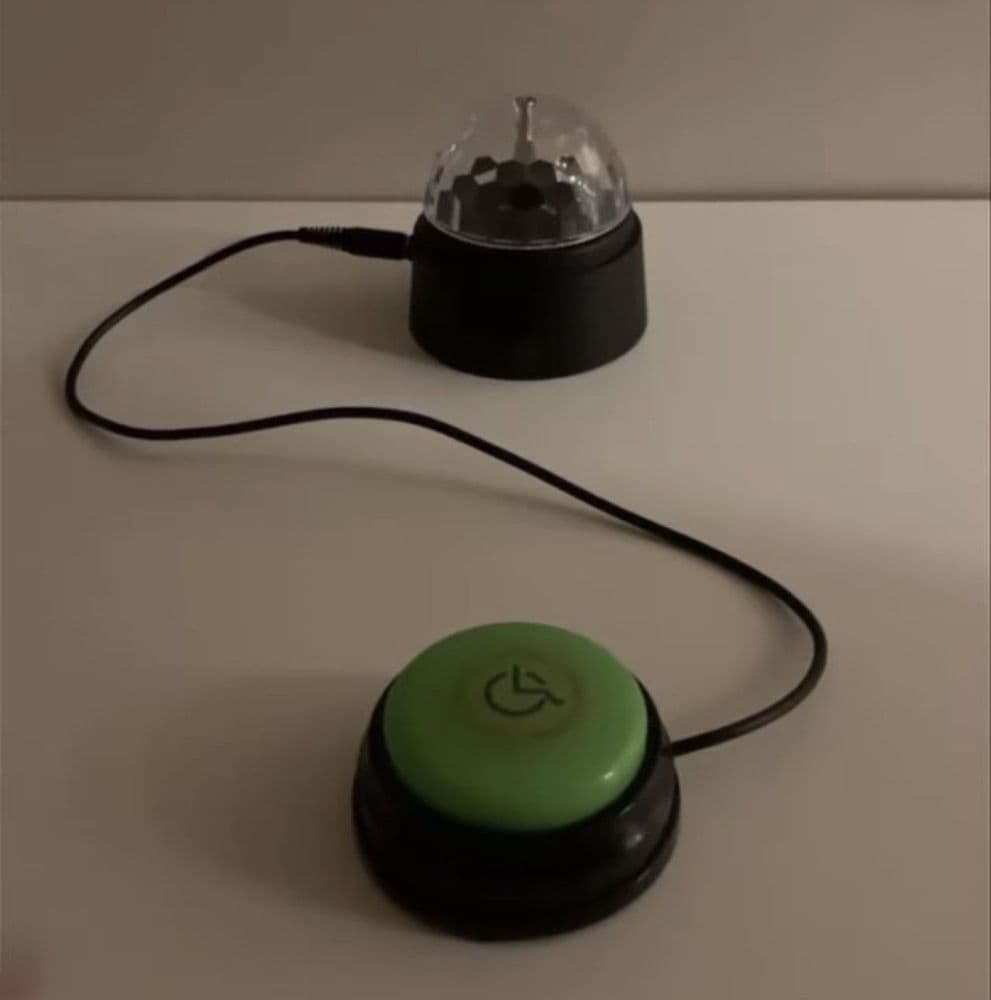 Switch Adapted LED Crystal Dome Light