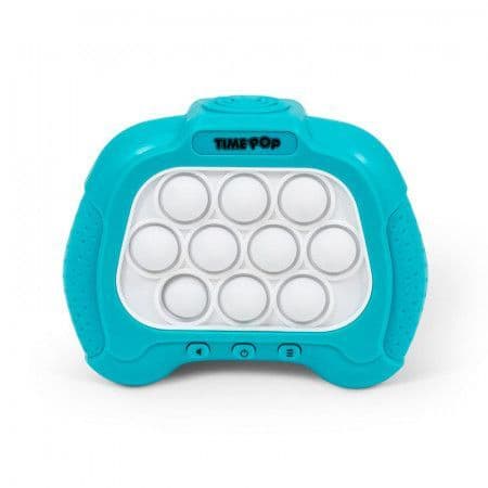 TIME POP LIGHT UP PUSH POPPER GAME BLUE