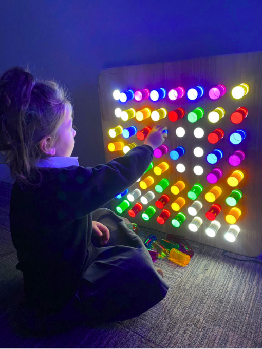 WALL HANGING SENSORY LIGHT PANEL