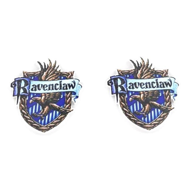 5 X 35MM HARRY POTTER RAVENCLAW LASER CUT FLAT BACK RESIN BOWS ...
