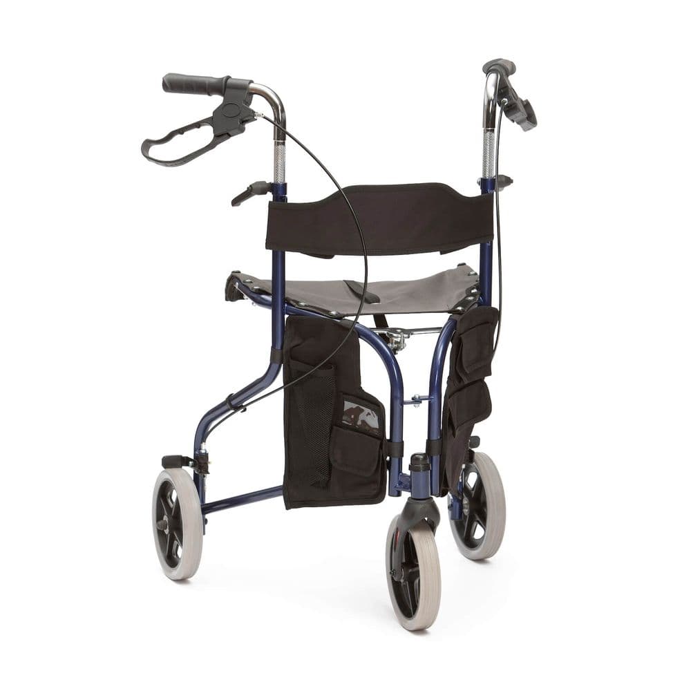 Drive Steel Tri-Walker With Seat