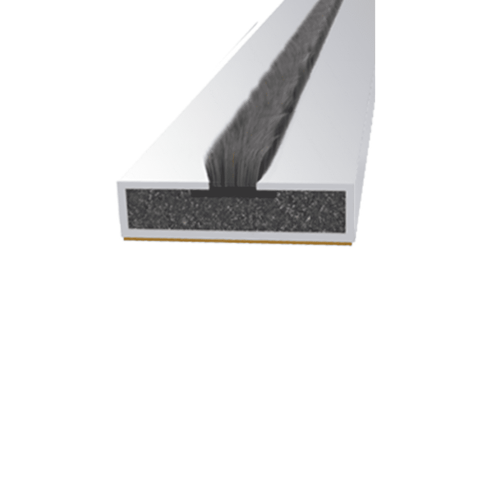 10mm white intumescent fire & smoke strips 2 1mtr