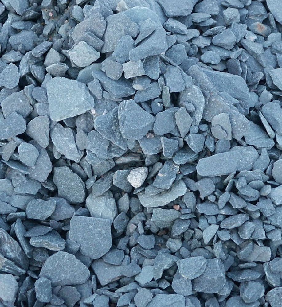40mm Blue Slate Chippings