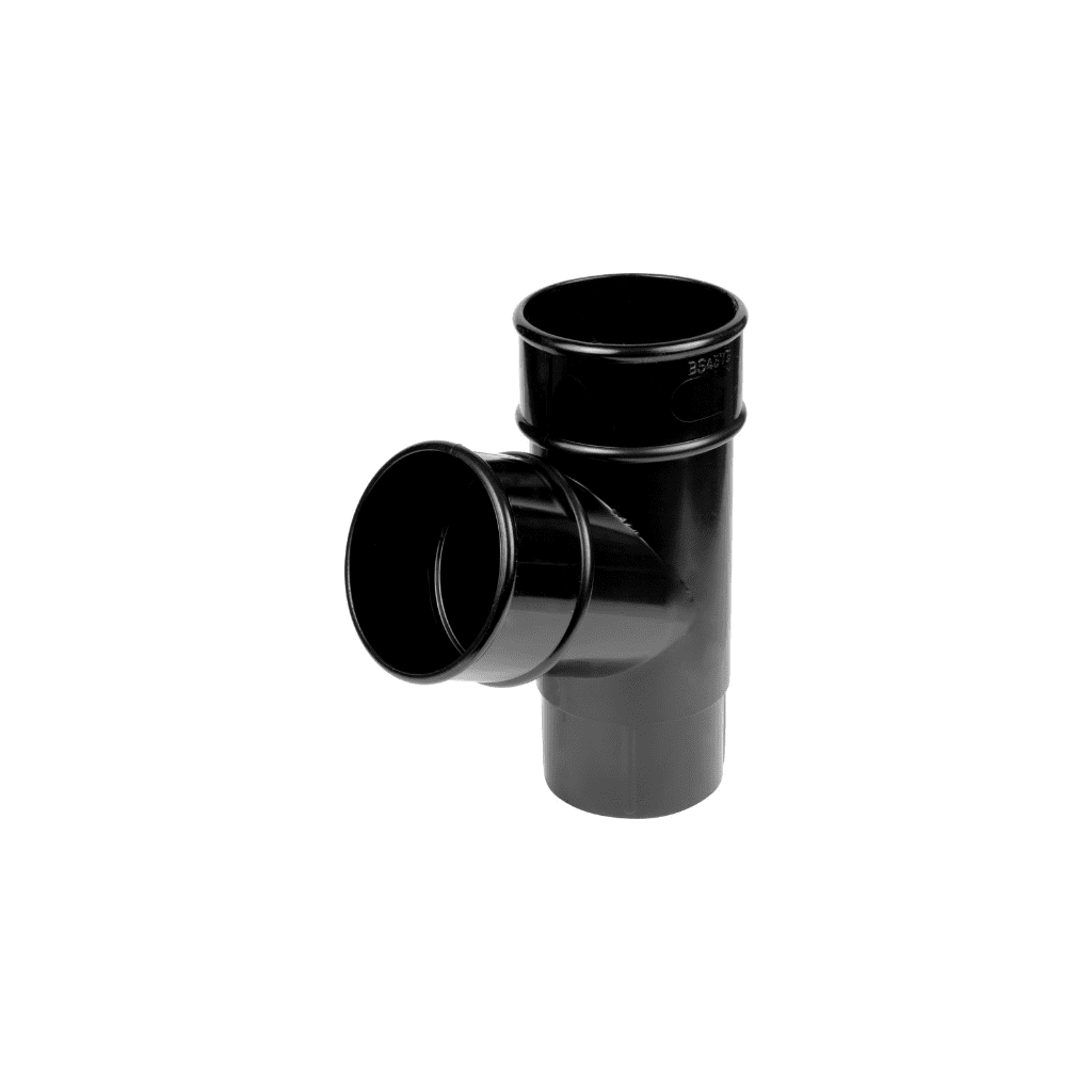 68mm down pipe 112 5 y branch black