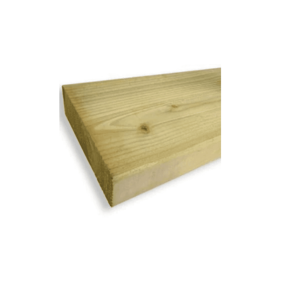 C24 Kiln Dried Regularised Treated Timber 47 x 125 & x28;5x2& x29;
