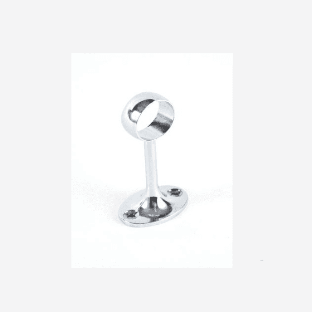 Chrome plated centre bracket 3/4"