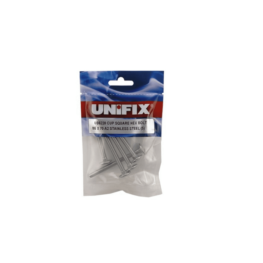 Cup square HEX bolt M10 x 150 ST/ST