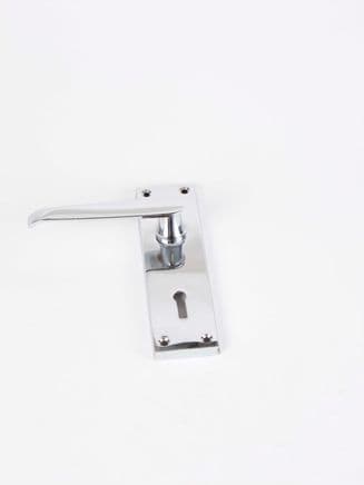 D/H Victorian Lock Chrome Plated