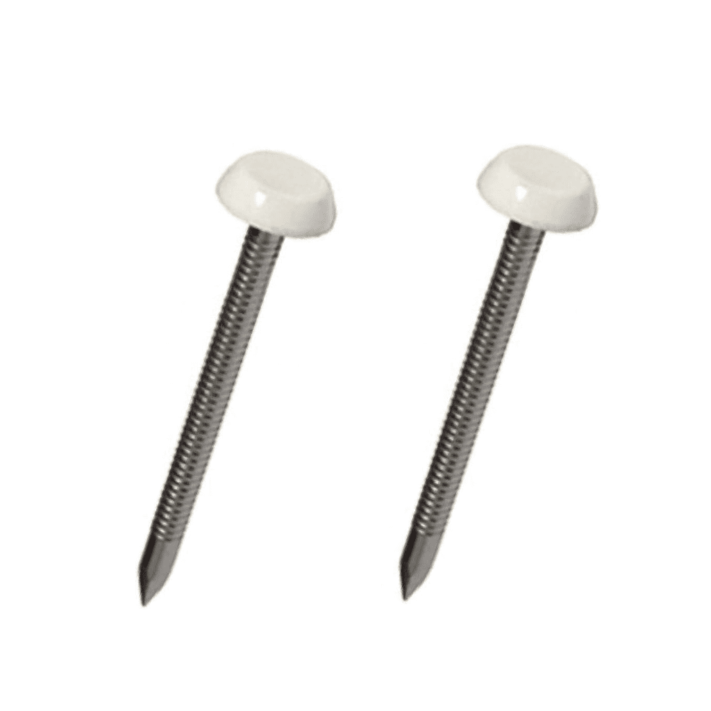 Fascia pins white