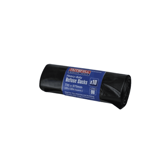 Heavy Duty Refuse Sacks 10