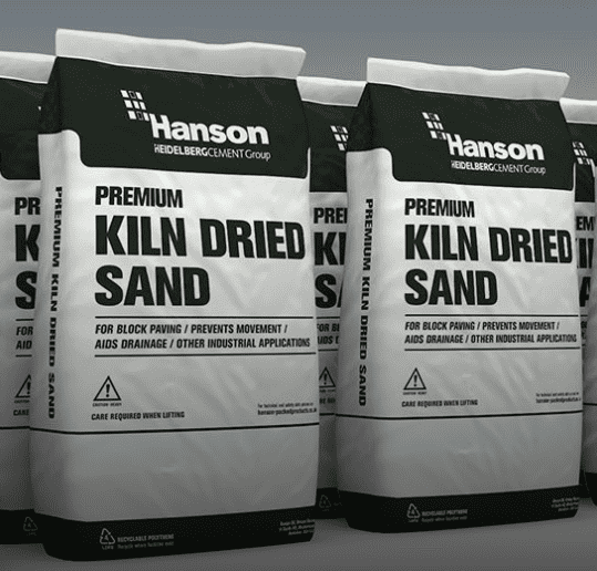 Kiln dried sand