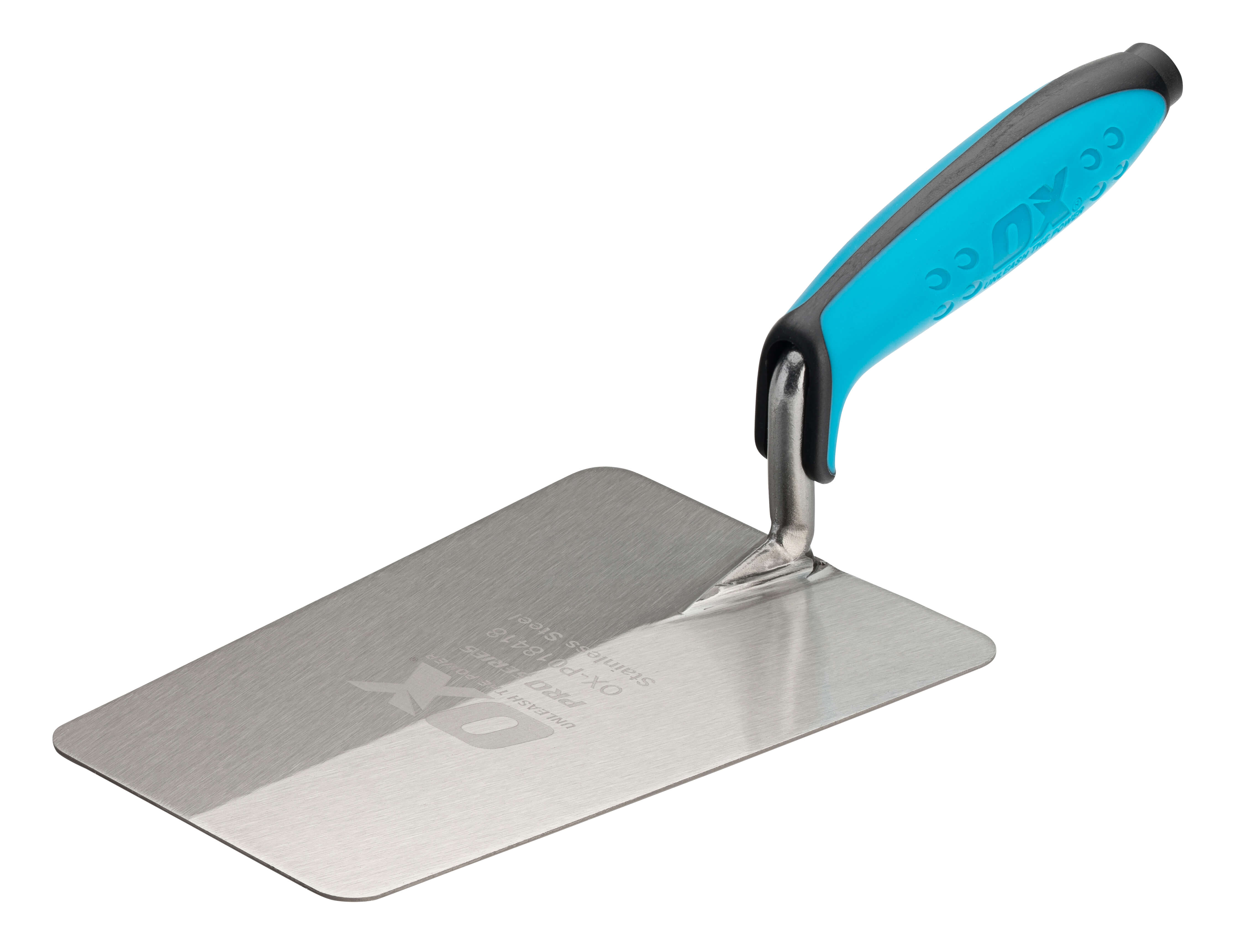OX Pro Bucket Trowel - Stainless Steel - 7" / 180mm