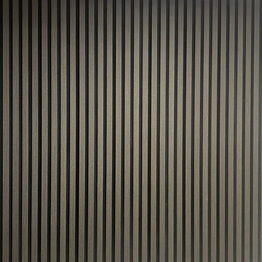 Ash Grey Wood Effect Slatted Wall Panels