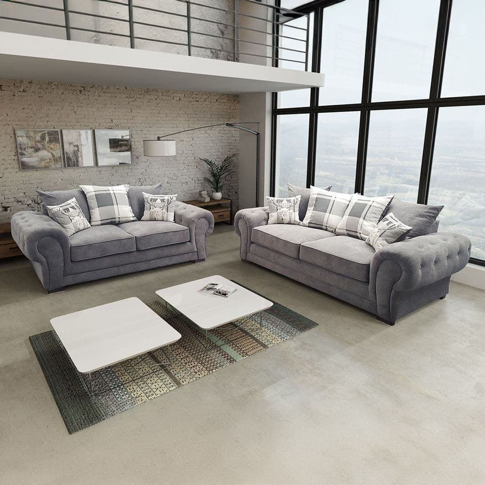 Milano 3 2 Sofa Set