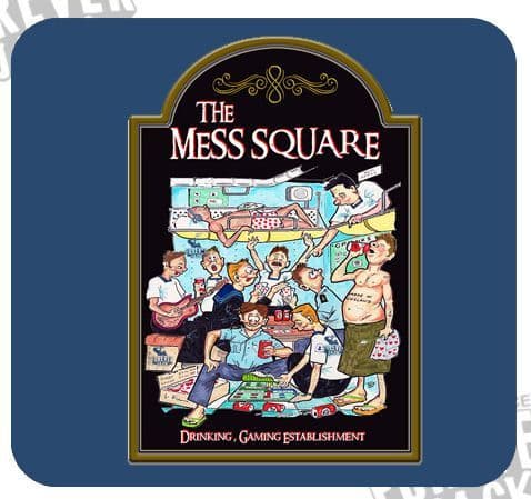 ALL NEW Pub Signs MESS SQUARE