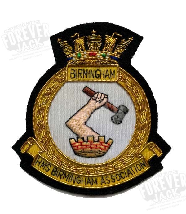 BIRMINGHAM - Blazer Badge OFFICIALLY LICENCED PRODUCT