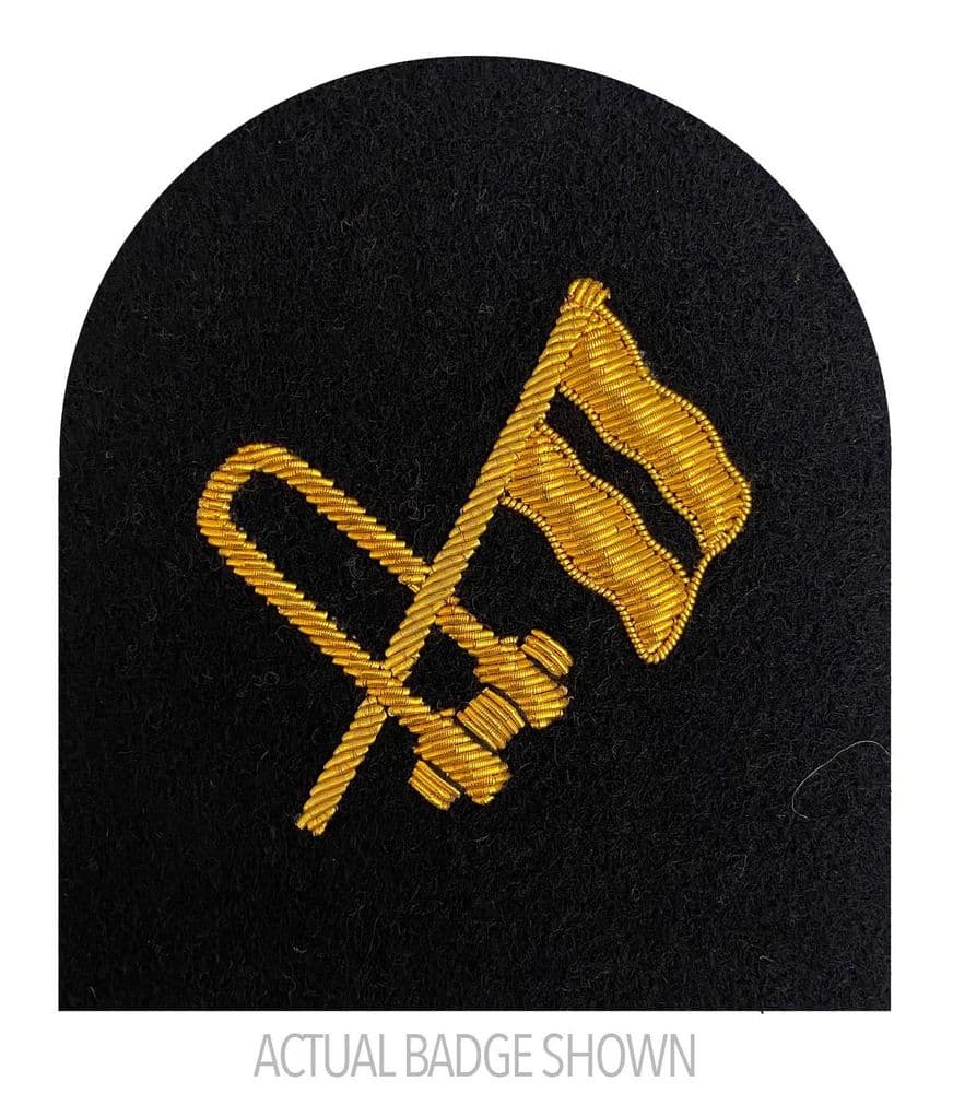 Gold Wire Badge Sea SPEC