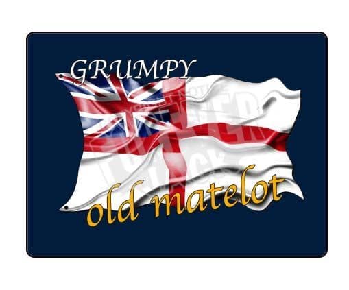 Grumpy Old mouse mat