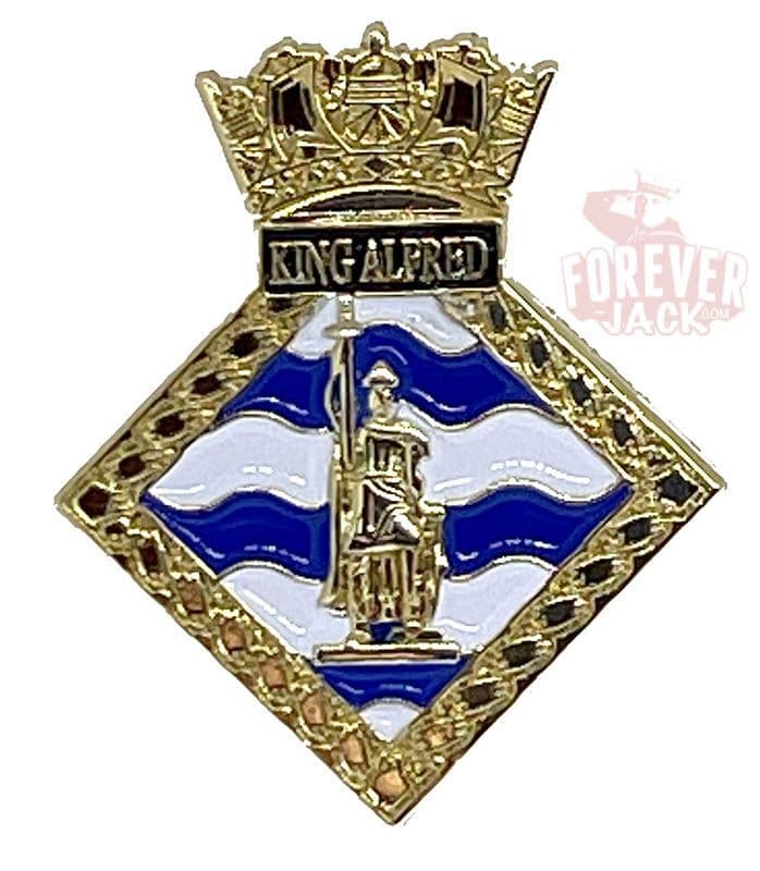 HMS king Alfred Pin