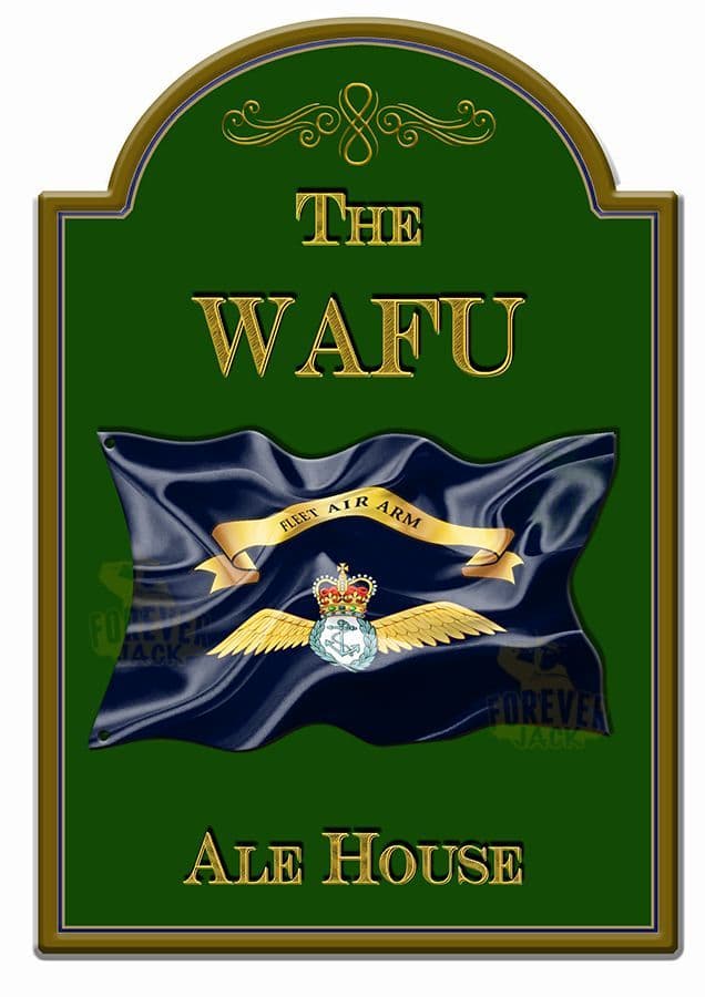 Metal Signs - a4 THE WAFU INN