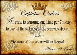 Metal Signs -Captains Orders