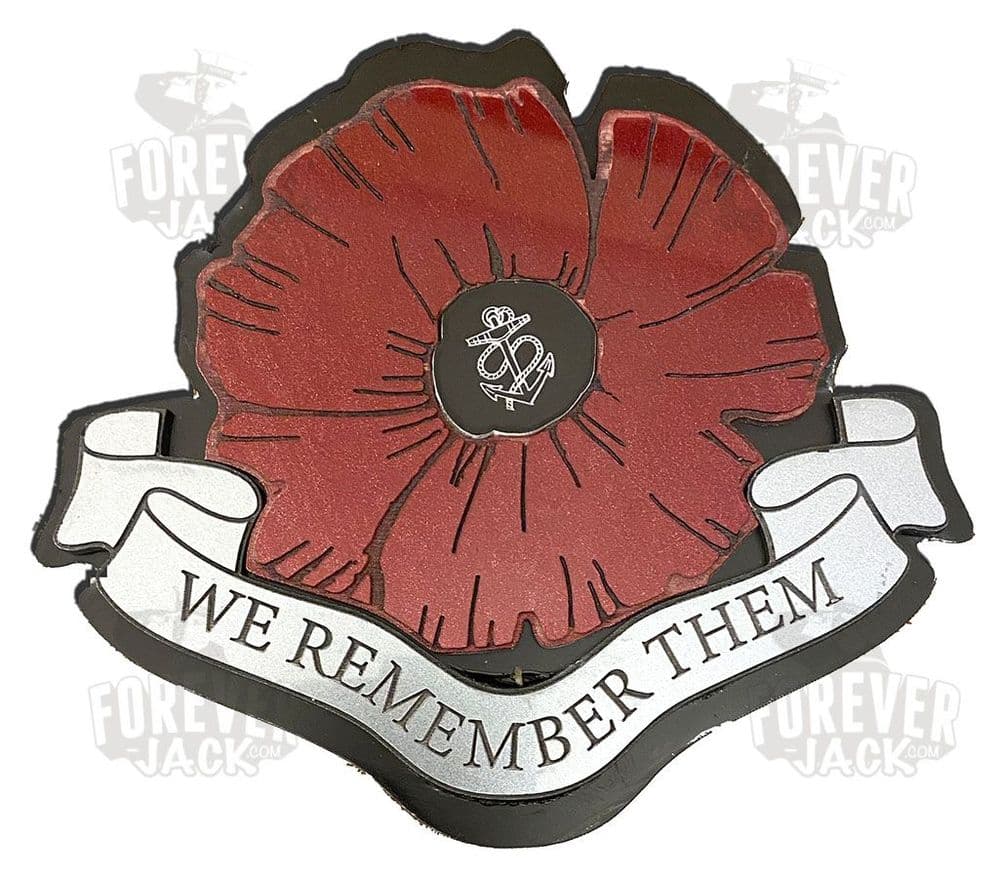 Poppy & Scroll Remembrance