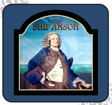 Pub Badge SHIP ANSON