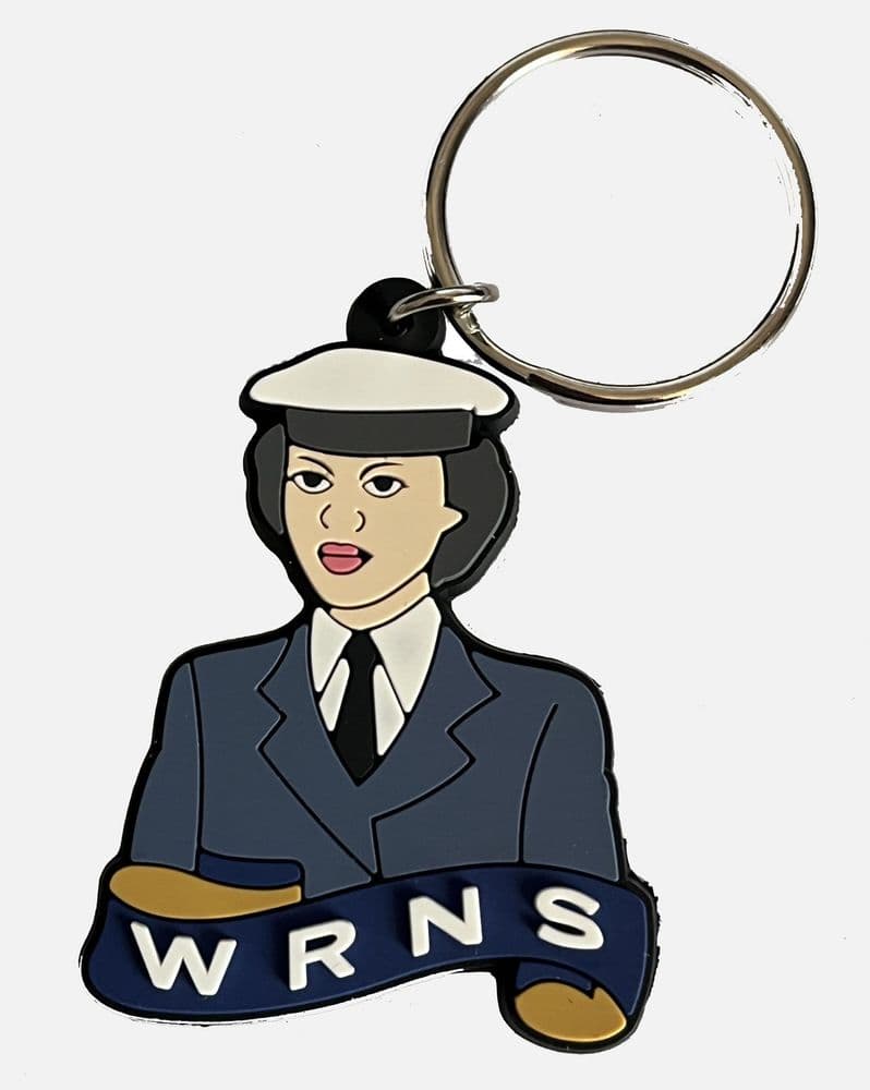 Rubber Key Ring WRNS