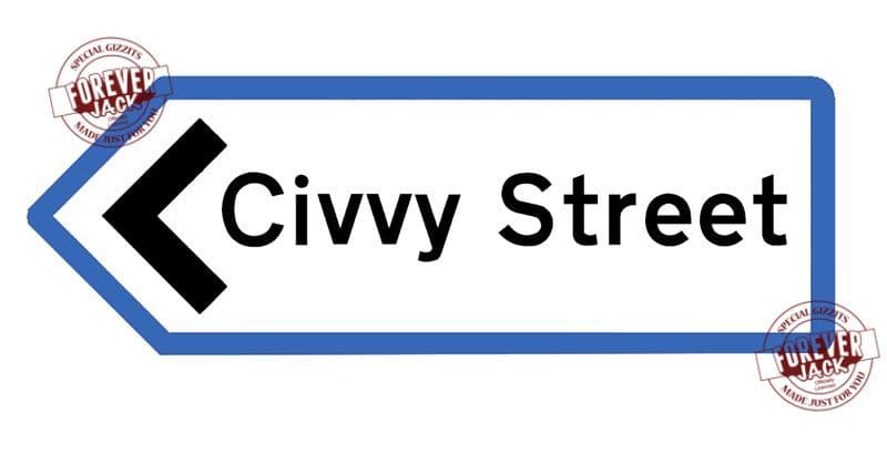 Street Signs- Own Destination CIVVY ST