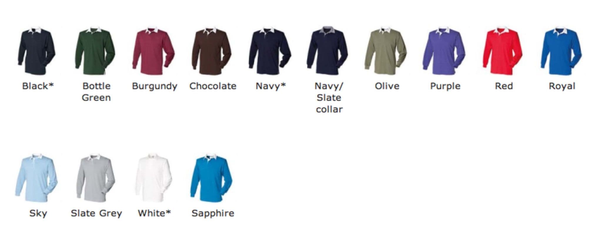 Long sleeved rugby top Men - OFFICIAL LICENCED PRODUCT