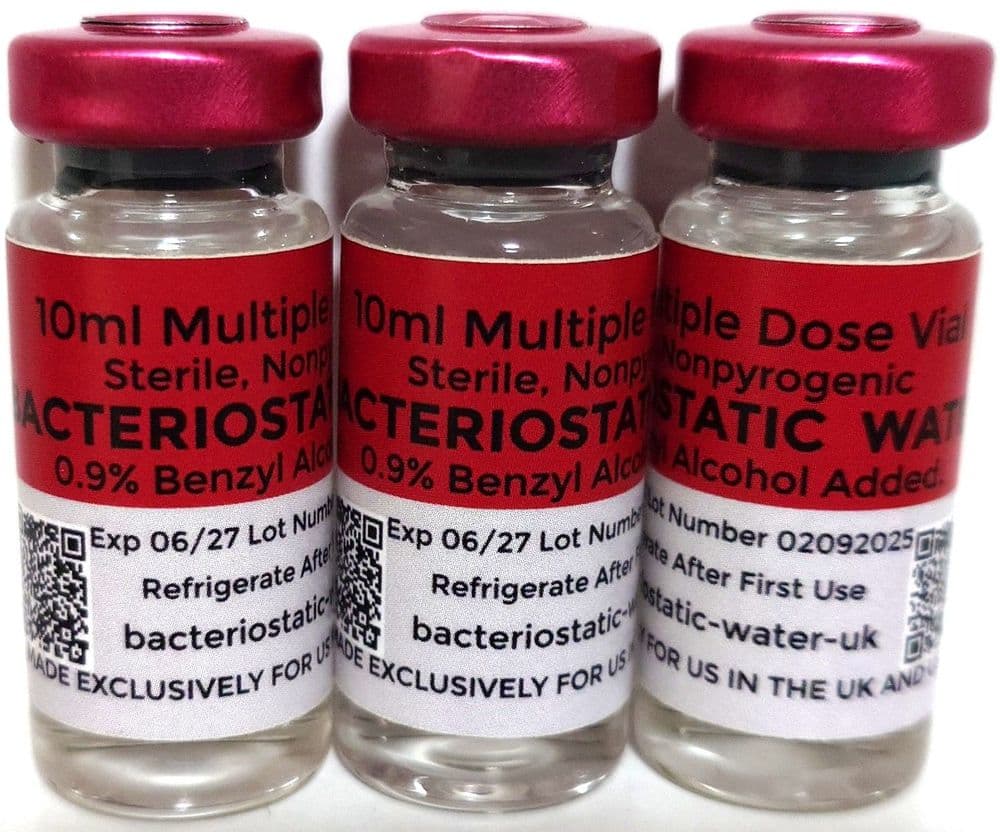 10ml Bacteriostatic Water,Bac Water,Bacteriostatic Water UK.