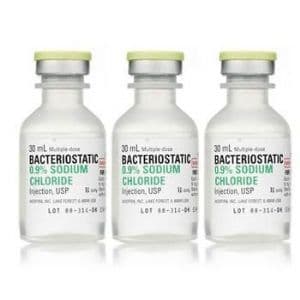 Hospira Bacteriostatic Sodium Chloride 0 9 30mL