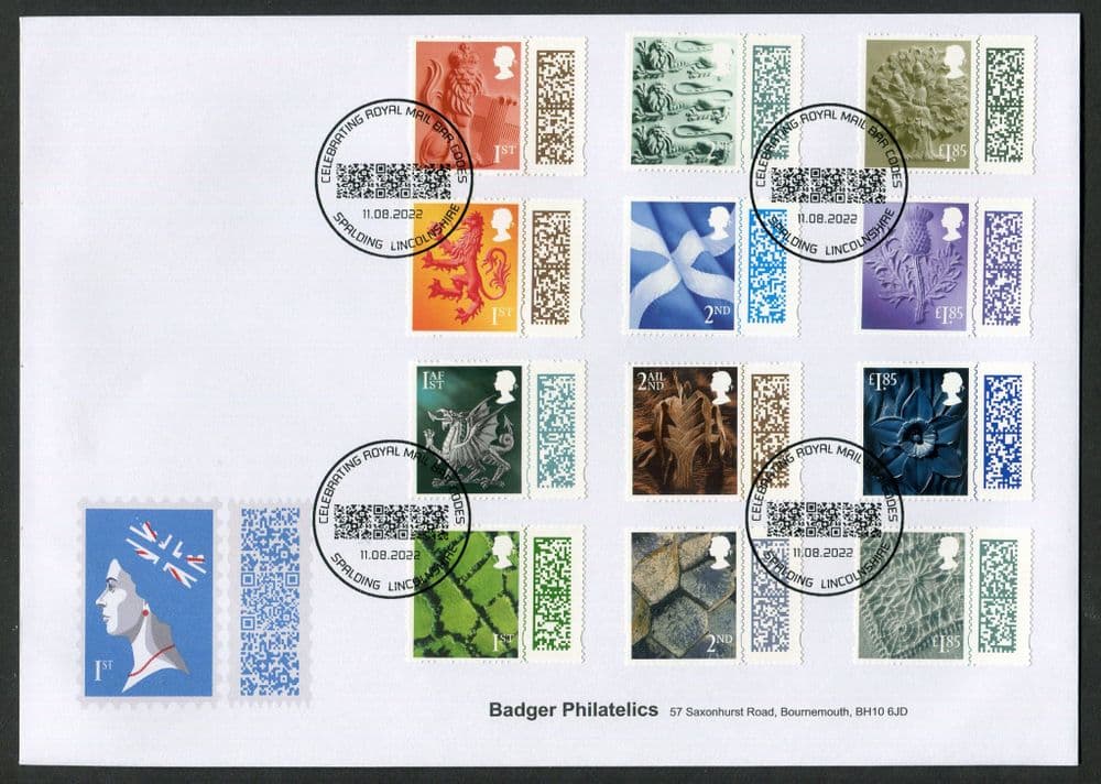 Country Barcode Definitives ST Spalding