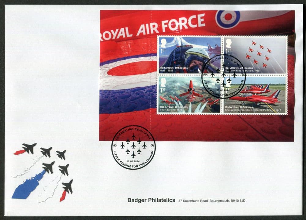 Red Arrows 60 Seasons PSB Little Rissington