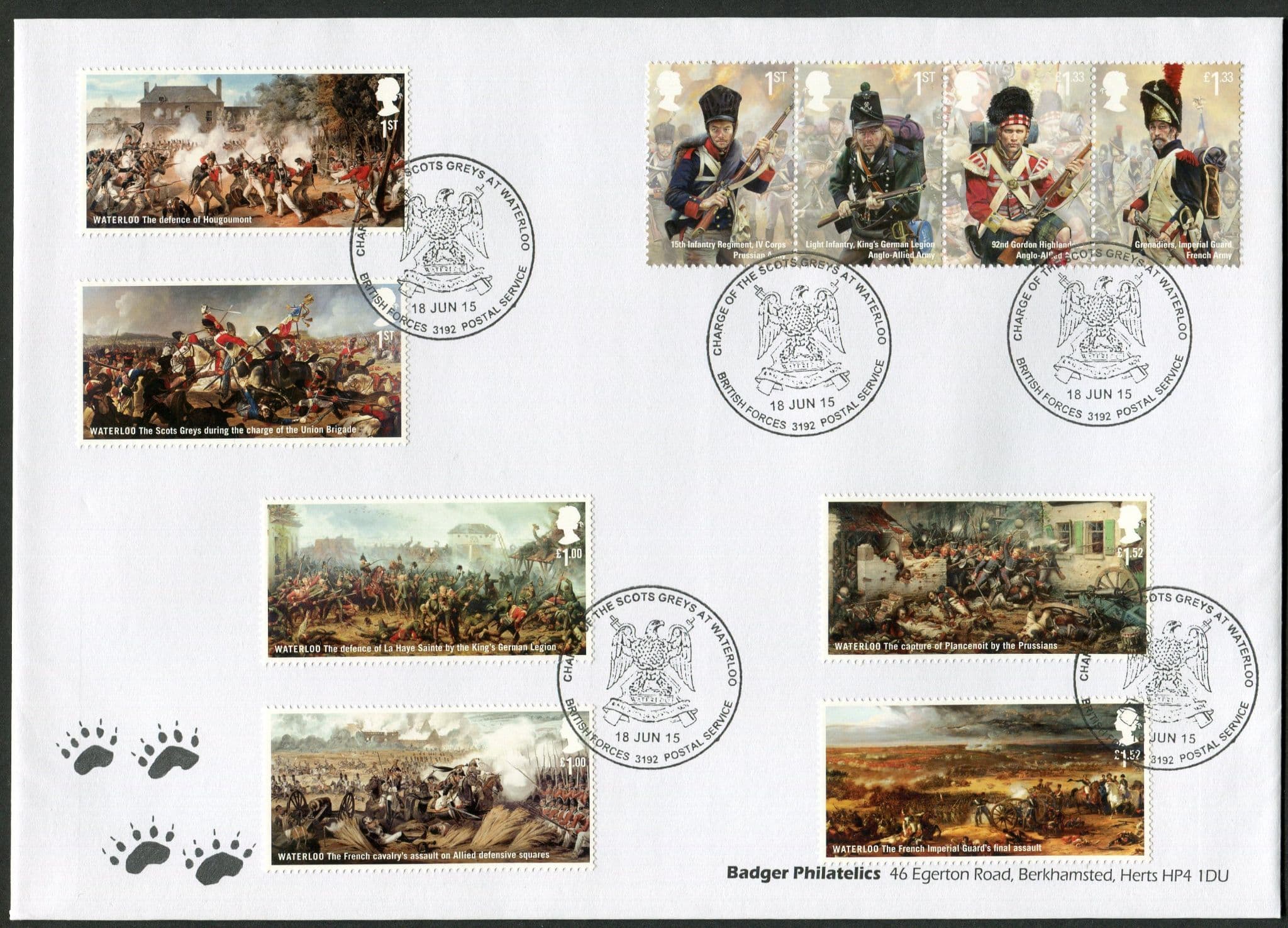 The Battle of Waterloo Bicentenary STMS Scots Greys