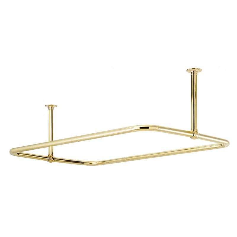4-450 - Sterlingham Classic Rectangular Shower Curtain Rail