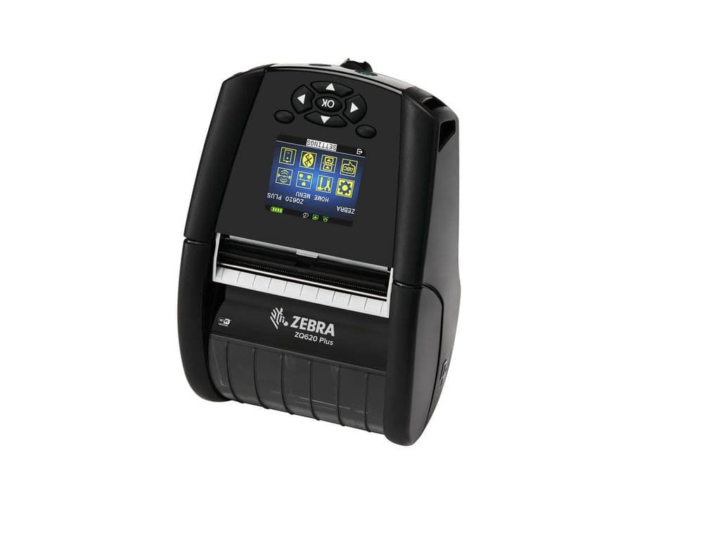 Zebra ZQ620 Plus - Linerless 2 8" Mobile ZQ62-AUWB004-00