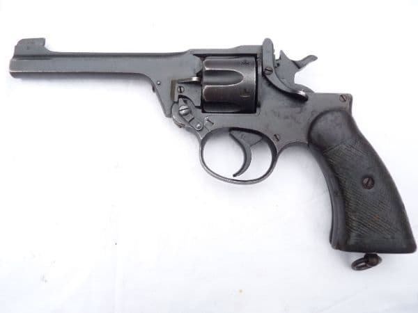 Deactivated 1934 dated Enfield No2 mk1 38" service revolver SOLD