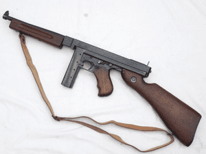 Deactivated American Thompson M1 45 cal smg SOLD