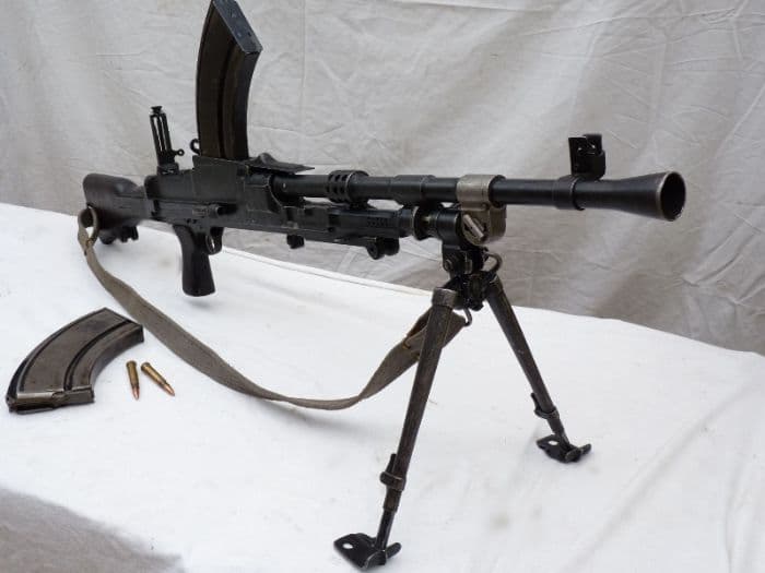 Deactivated British Bren Mk3 Enfield made dated 1954 all matching ...