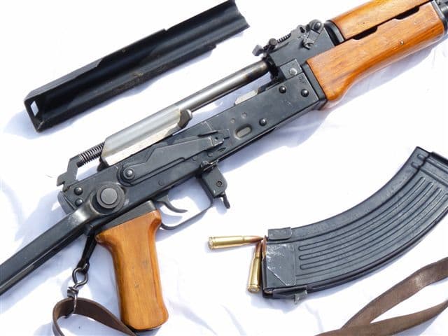 Deactivated Chinese Type 56-1 assault rifle with under-folding stock ...