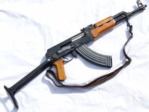 Deactivated Chinese Type 56-1 assault rifle with under-folding stock ...